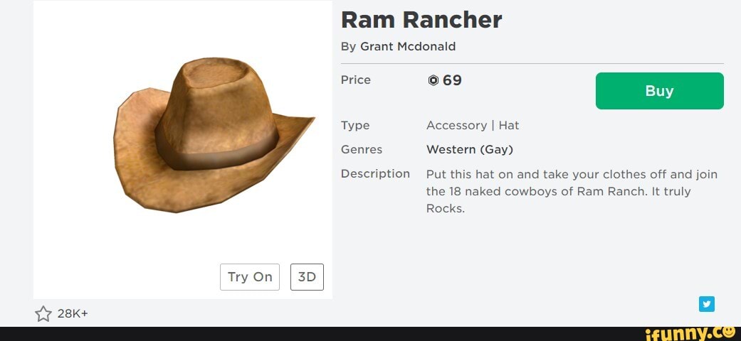 AL an Try On Ram Rancher By Grant Mcdonald Price Buy Type Accessory I ...