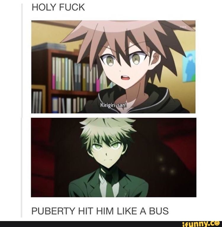 Puberty Hit Him Like A Bus Ifunny