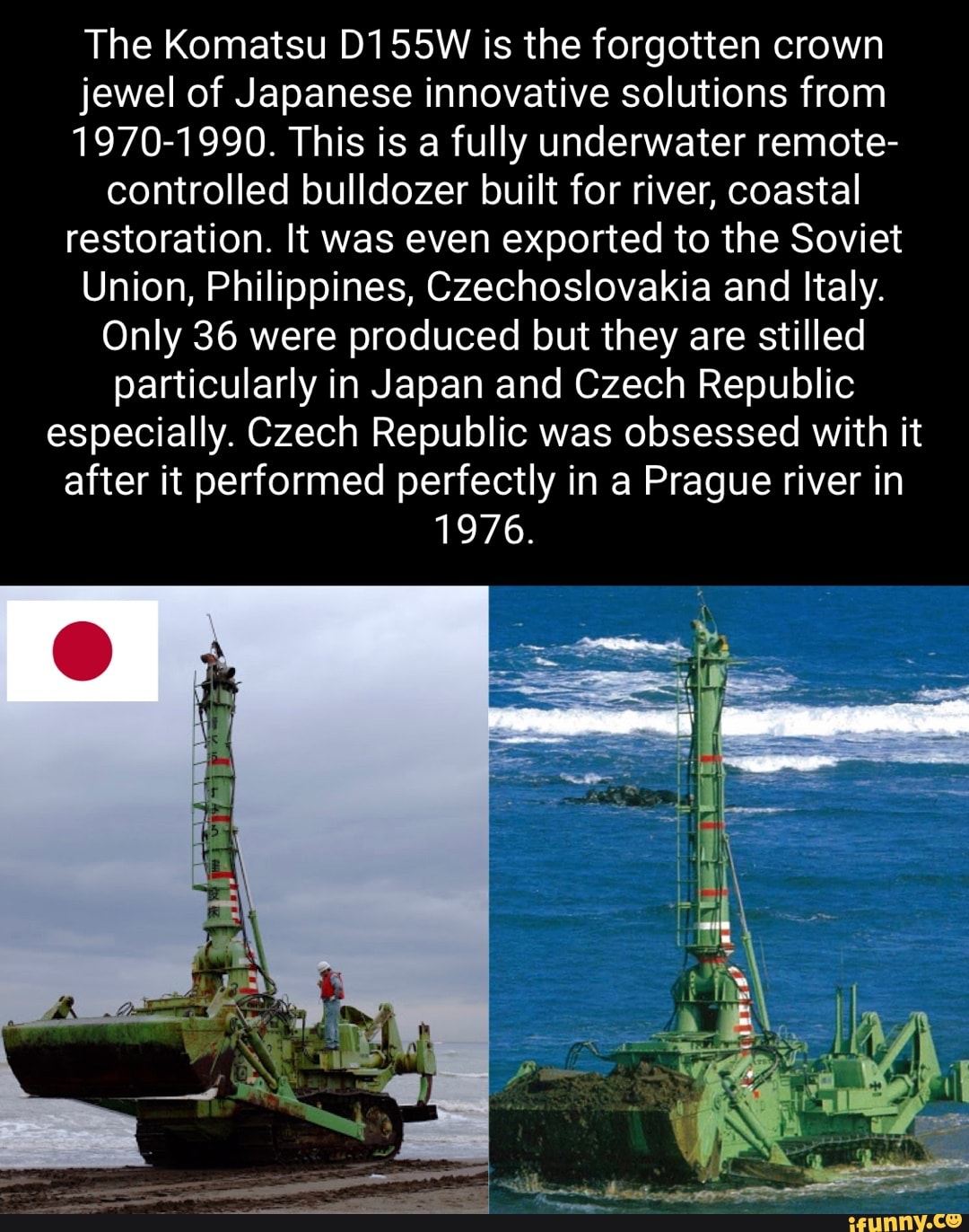 The Komatsu D155W is the forgotten crown jewel of Japanese innovative ...