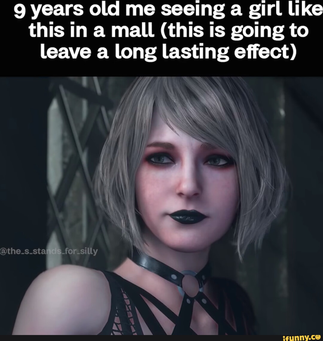 9 years old me seeing a girl like this in a mall (this is going to ...