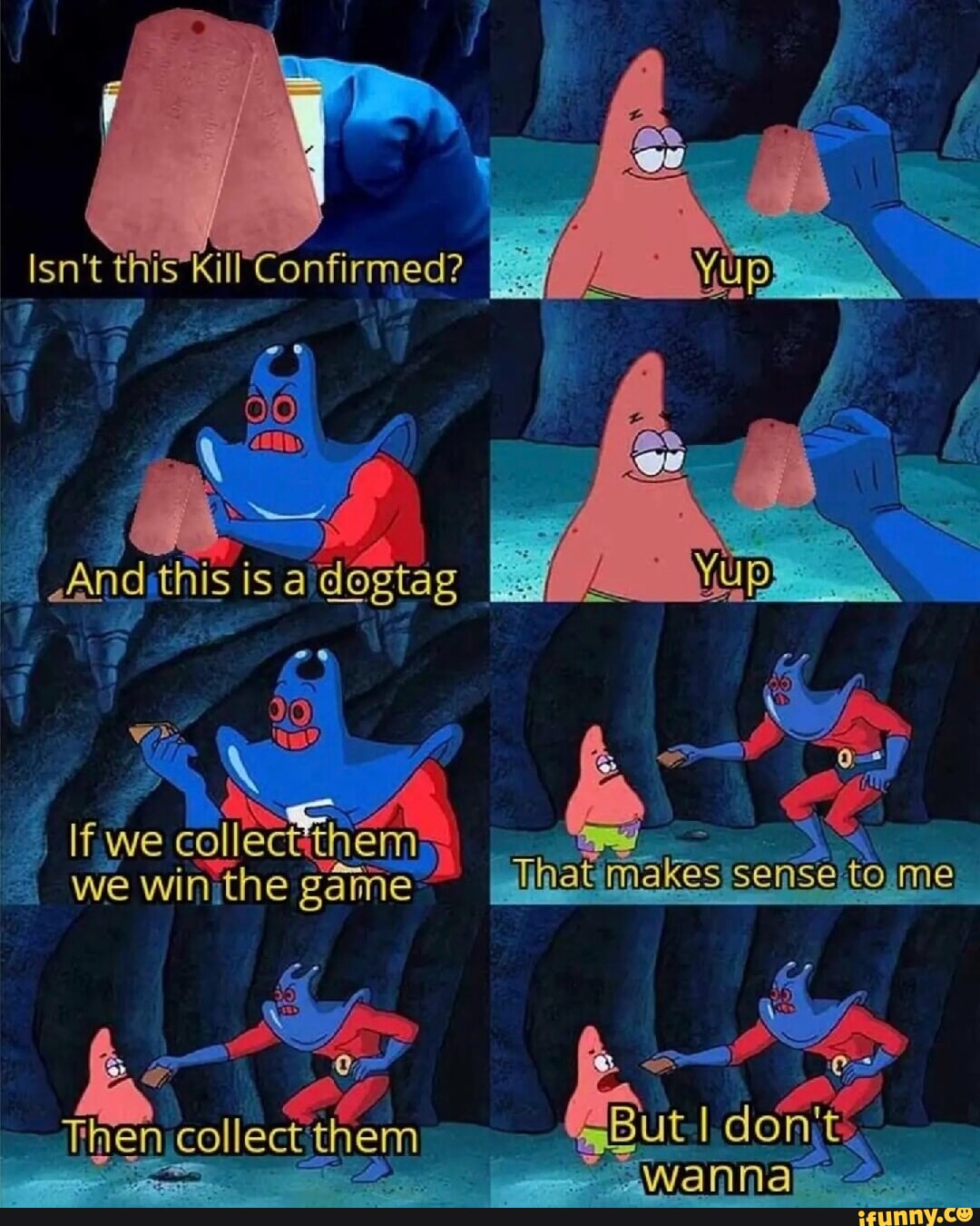 If it's not it supposed to work, it shouldn't fit. Frag out - Frag out ...