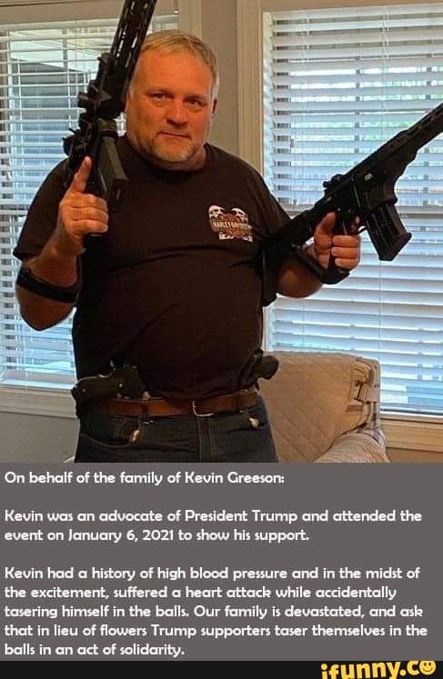 On behalf of the family of Kevin Greeson: Kevin was an advocate of ...