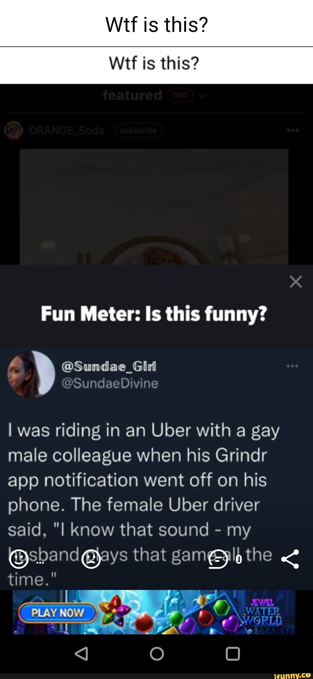Wtf is this? Wtf is this? Fun Meter: Is this funny? / @Sundae_Gidd ...