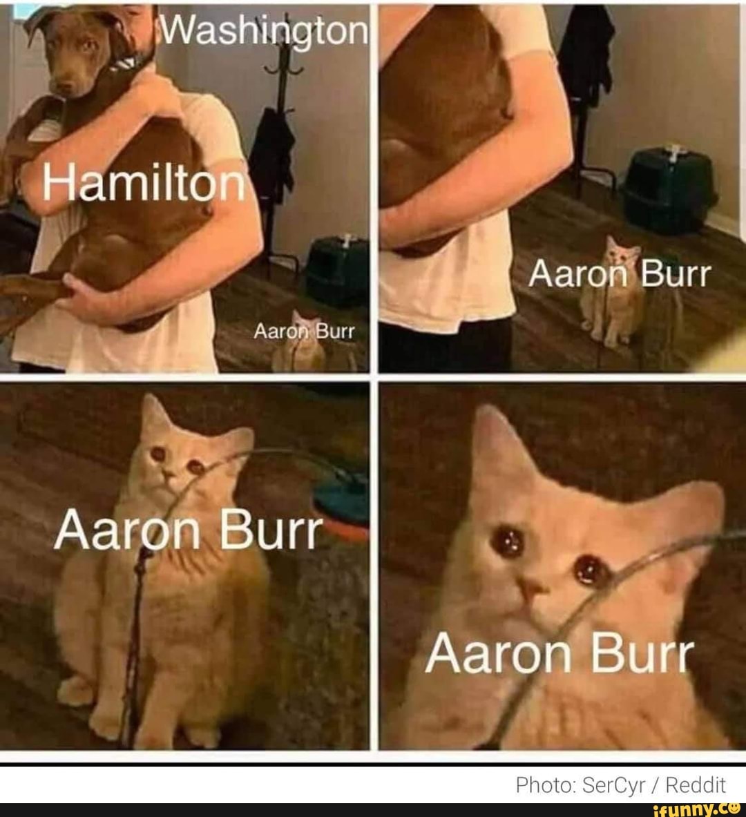 Aaron Burr Meme