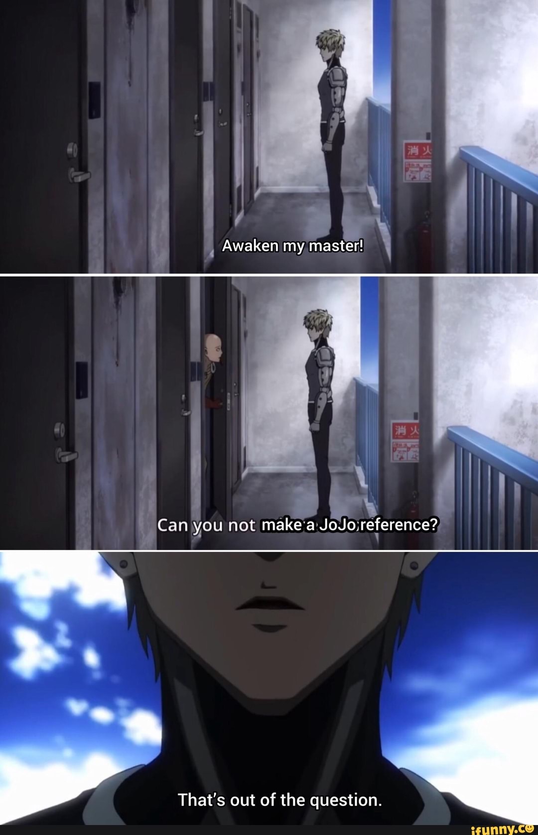 That's out of the question. - iFunny