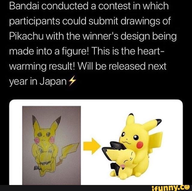 Bandai conducted a contest in which participants could submit drawings ...
