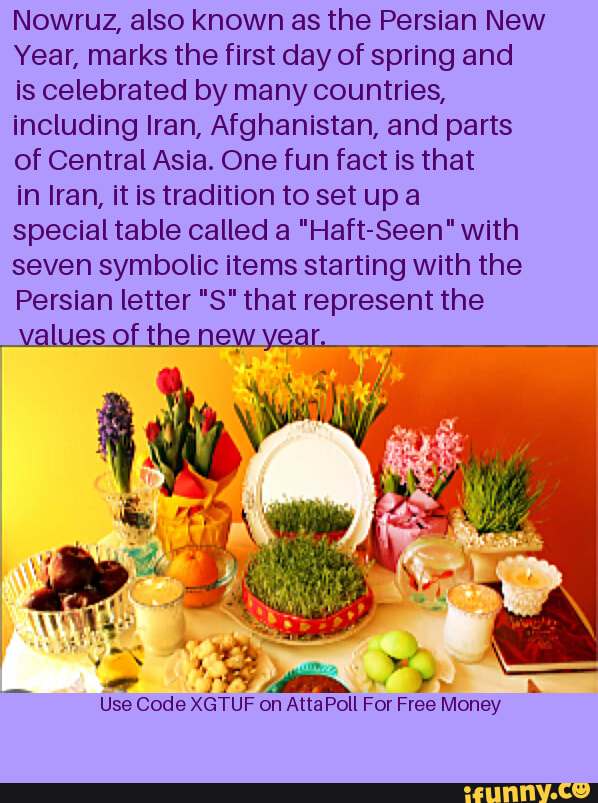 Nowruz, also Known as the Persian New Year, marks the first day of ...