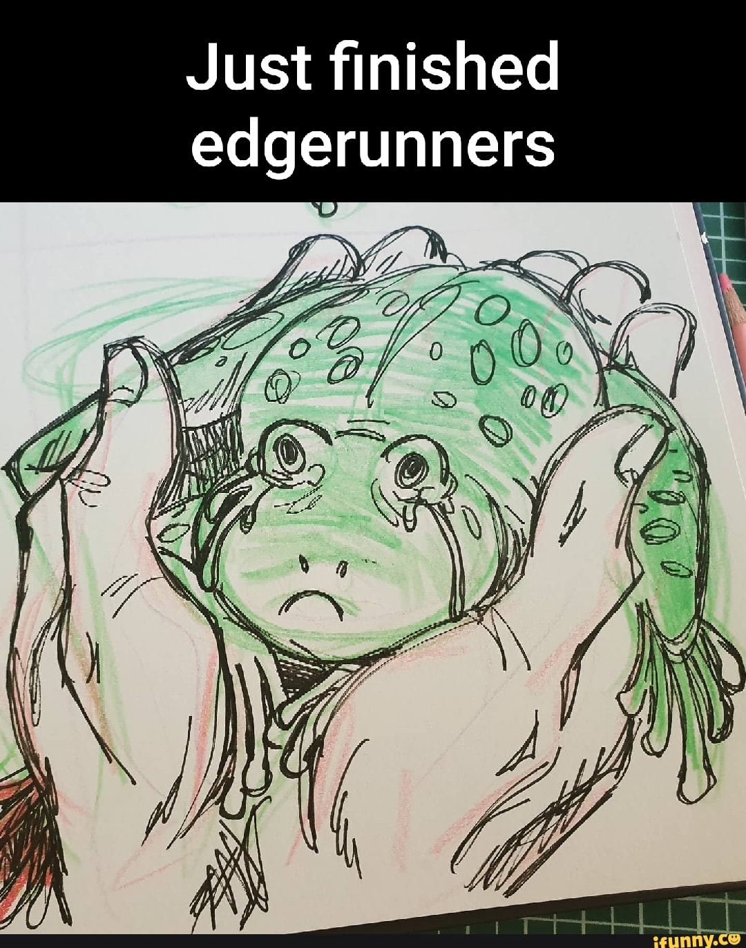 Just finished edgerunners - iFunny