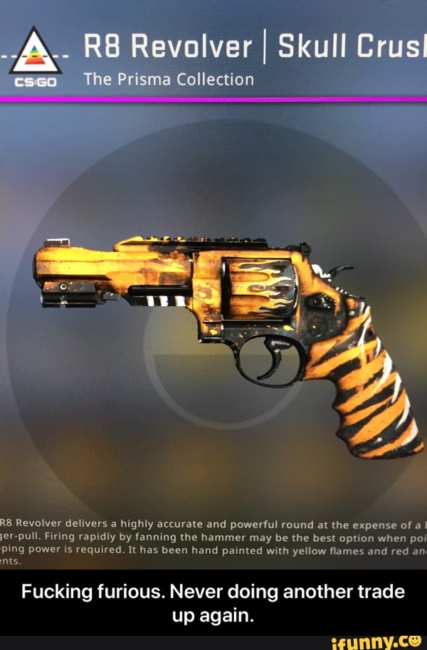 _A- RB Revolver I Skull Crus! esco The Prisma Collection R8 Revolver ...