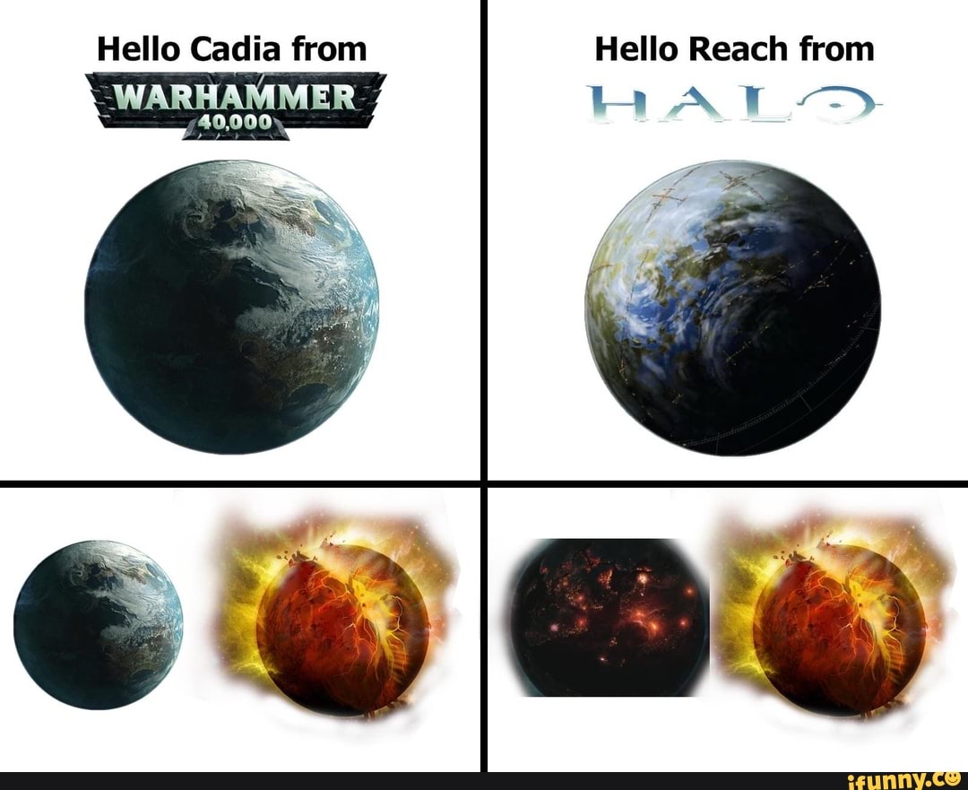 Hello Cadia from Hello Reach from TL 'WARHAMMER - iFunny