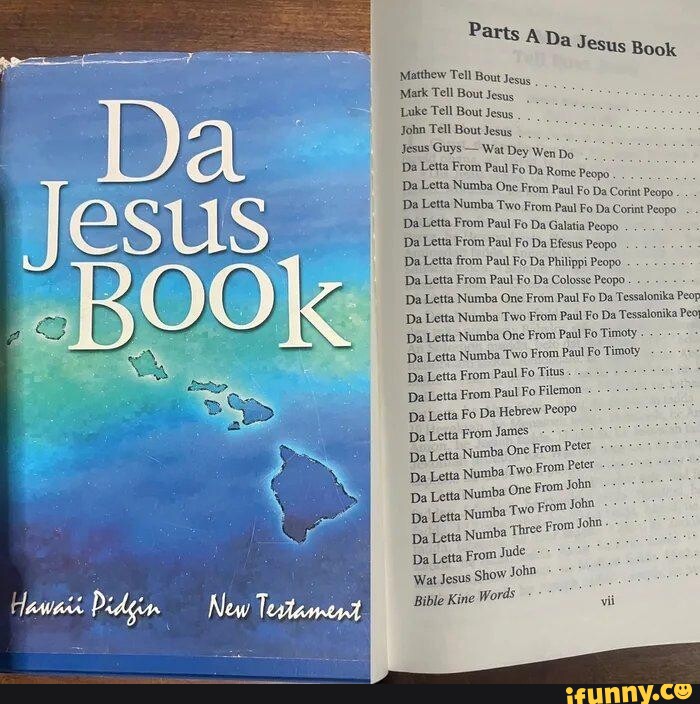 Parts ADa Jesus Book Matthew Tell Bout Jesus Mark Tell Bout Jesus 'Luke ...