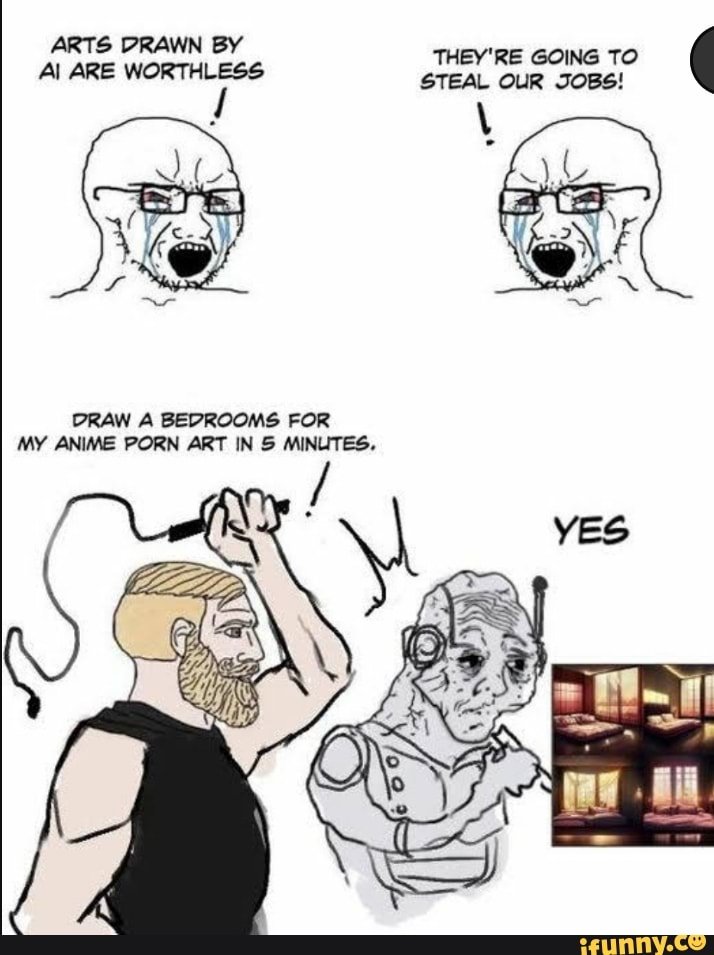 ARTS DRAWN BY Al ARE WORTHLESS STEAL OUR TO ( DRAW A BEDROOMS FOR MY ...