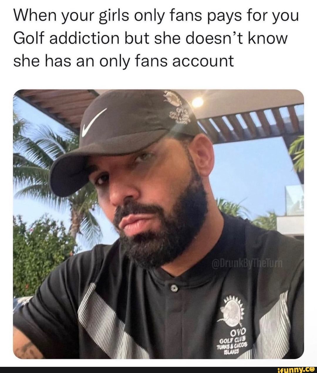 When your girls only fans pays for you Golf addiction but she doesn't ...