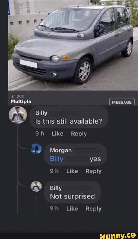 Multipia Billy Is this still available? Sh Like Reply Morgan Billy yes ...