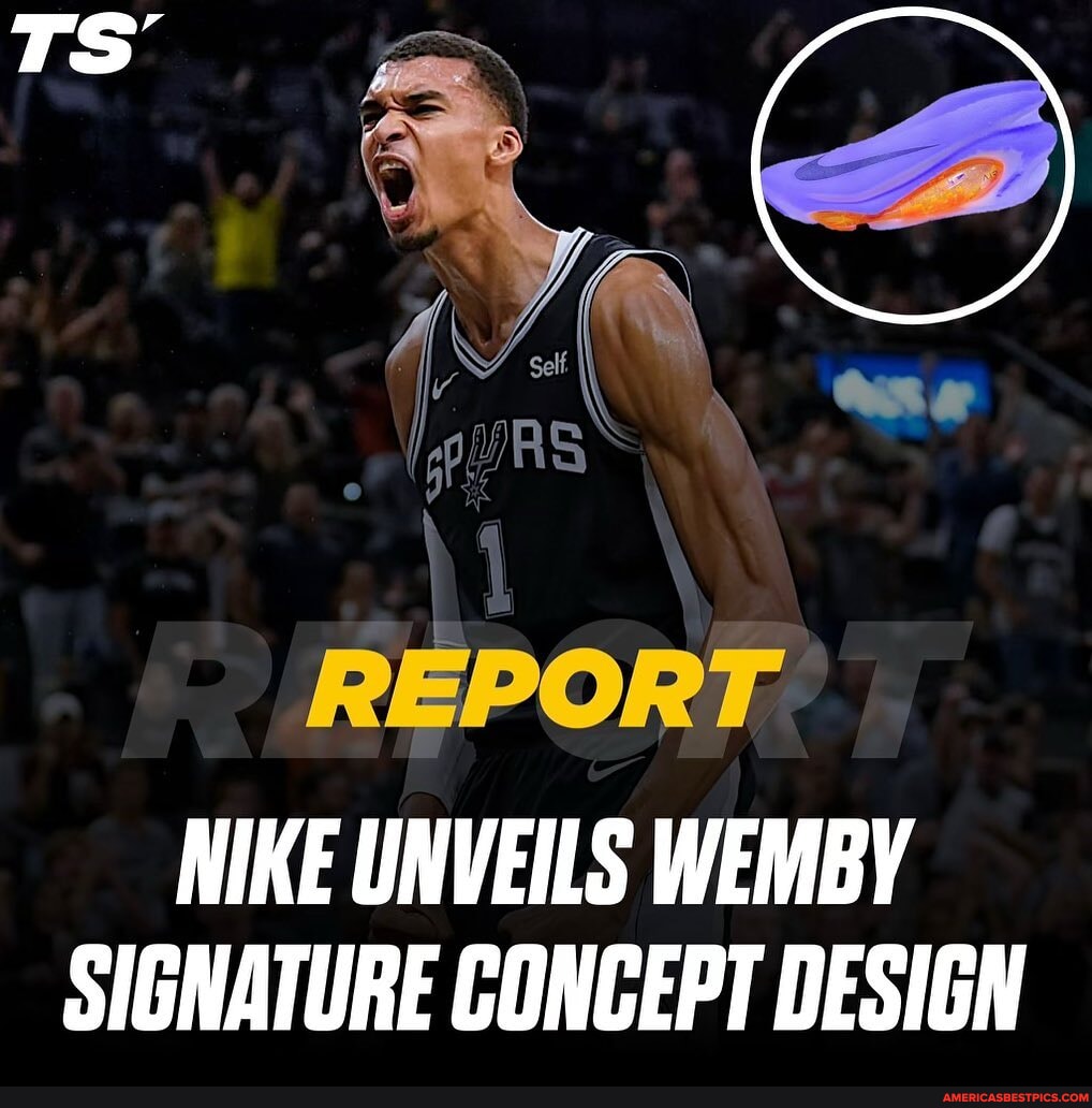 Nike has unveiled a signature concept/protoype for Victor Wembanyama 👀 ...