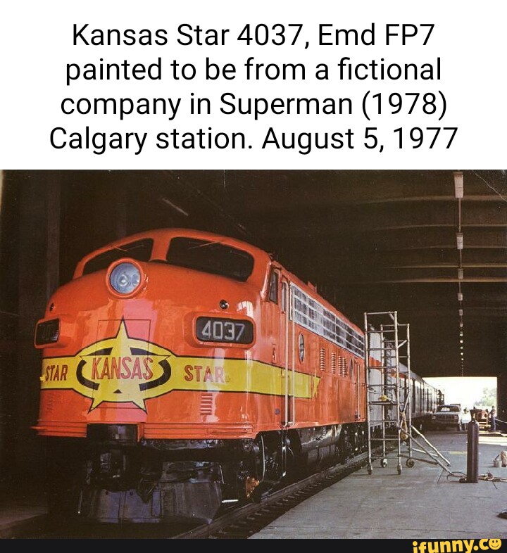 Kansas Star 4037, Emd painted to be from a fictional company in ...