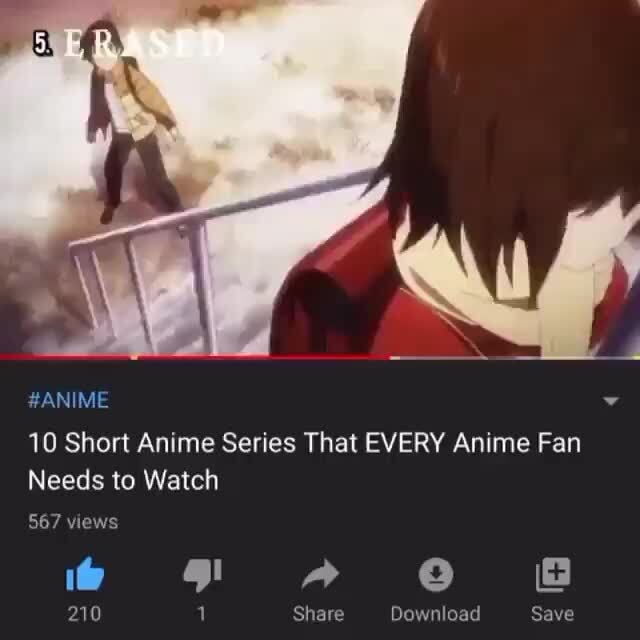 10 Short Anime Series That EVERY Anime Fan Needs to Watch - )