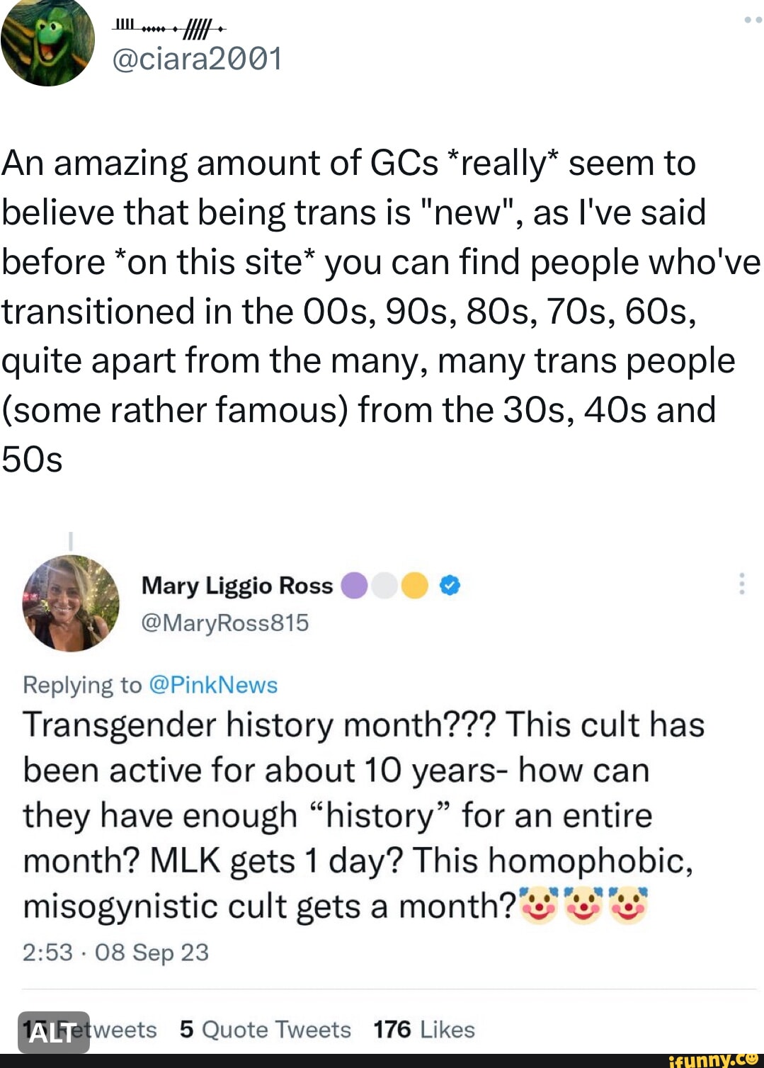 @ciara2001 An amazing amount of GCs *really* seem to believe that being ...