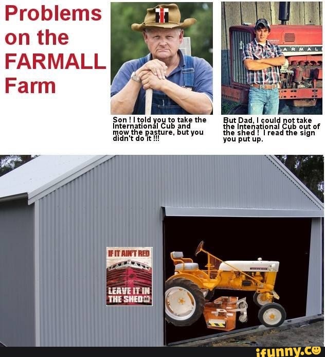 Farmall memes. Best Collection of funny Farmall pictures on iFunny