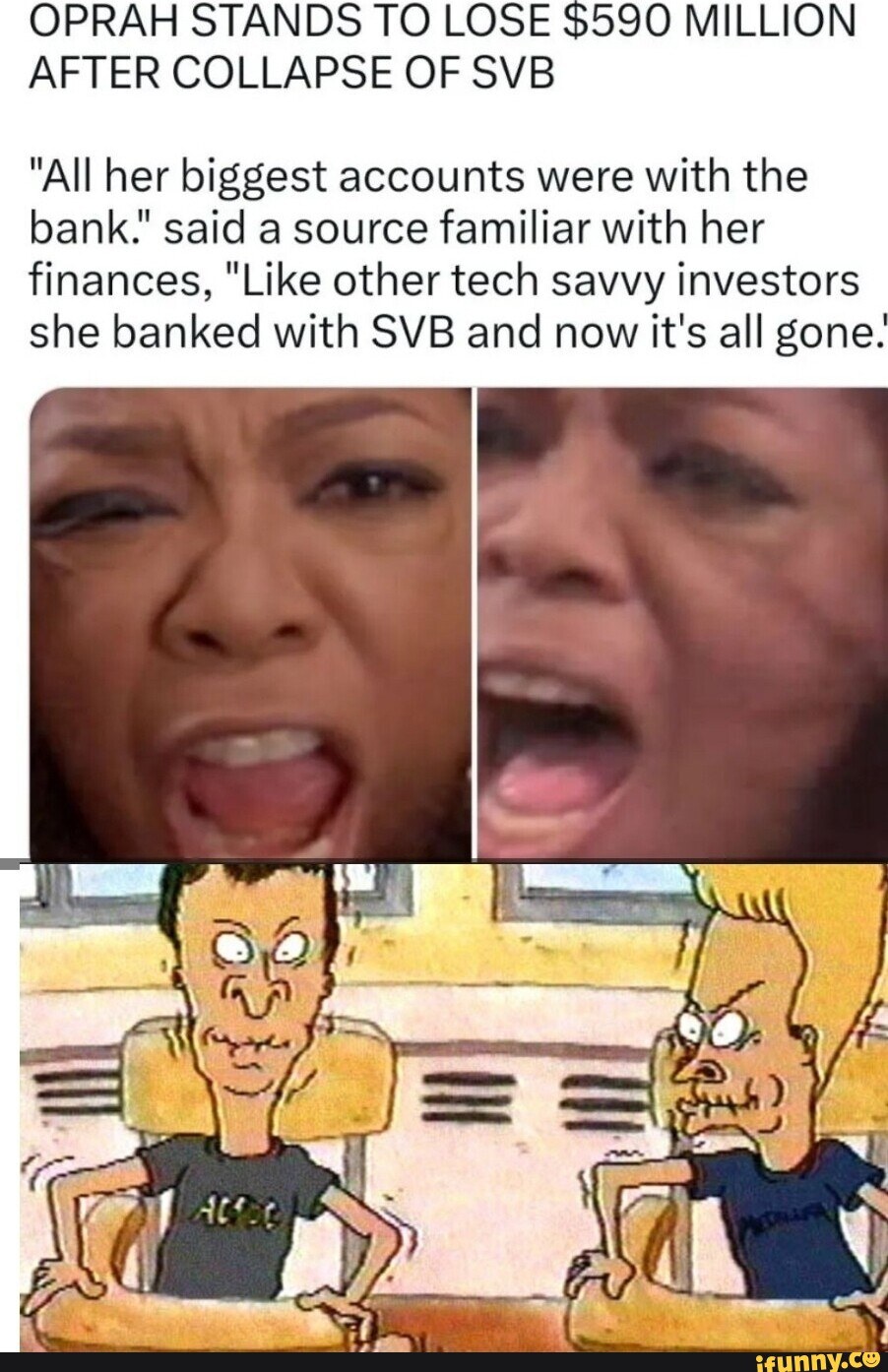 OPRAH STANDS TO LOSE $590 MILLION AFTER COLLAPSE OF SVB "All her ...