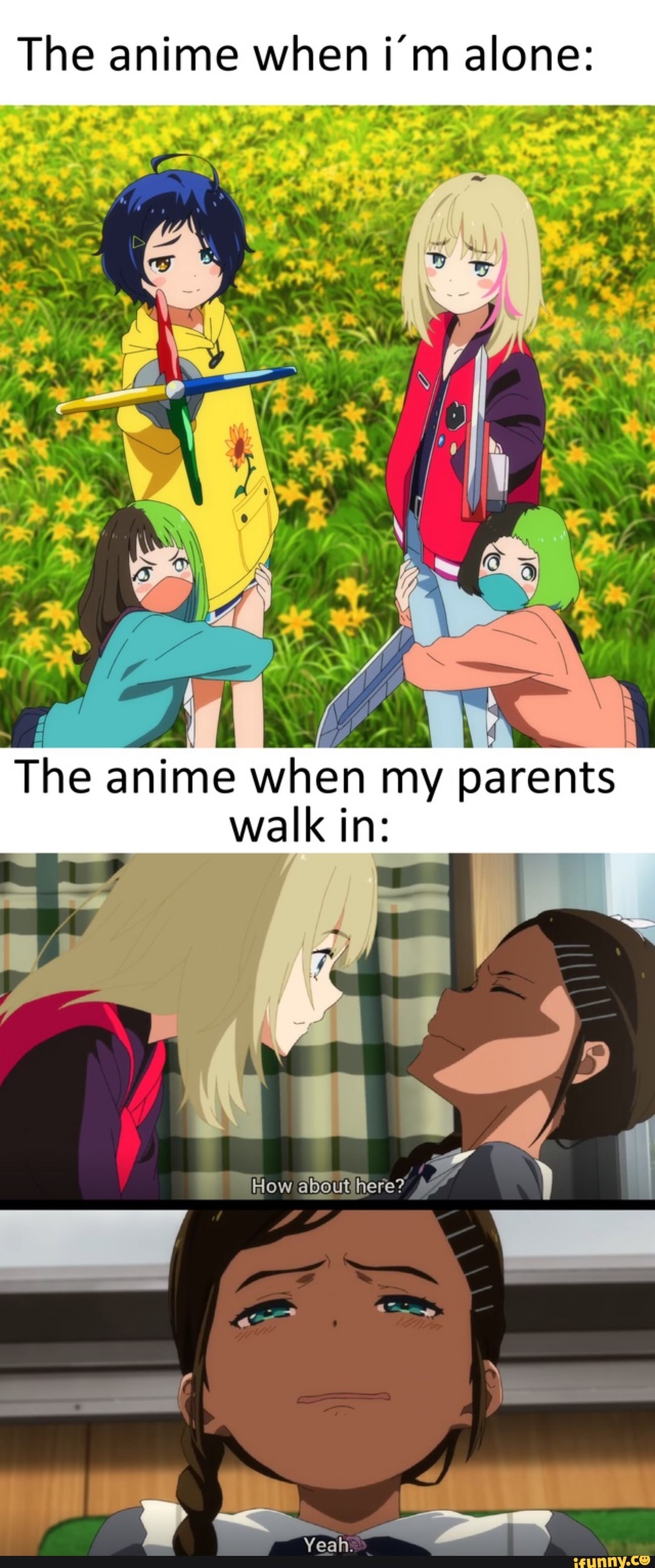 The anime when i'm alone: The anime when my parents walk in ...