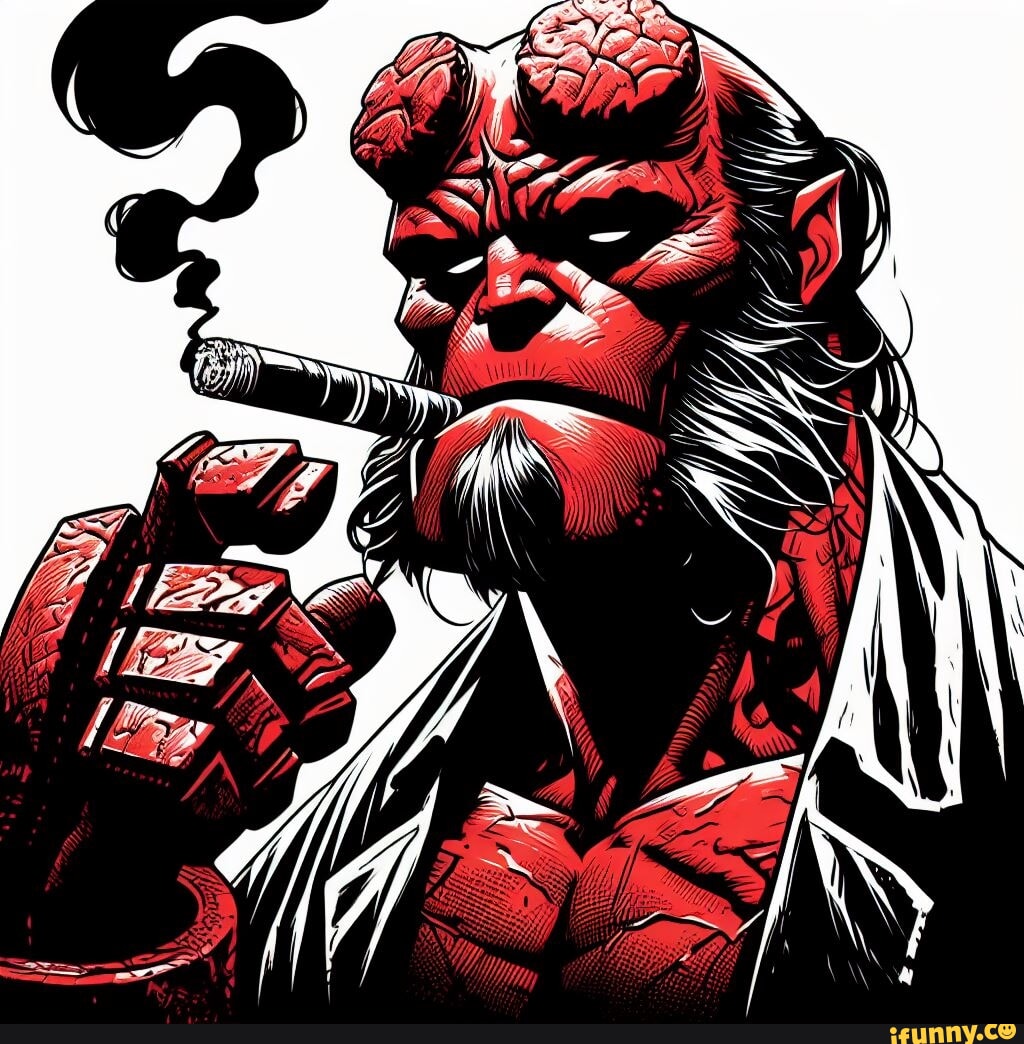 Hellboy memes. Best Collection of funny Hellboy pictures on iFunny