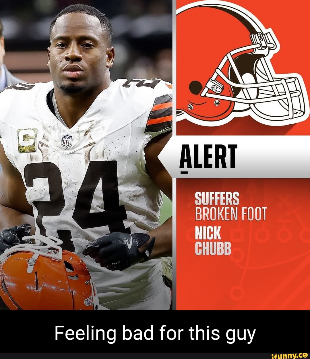 SUFFERS BROKEN FOOT NICK Feeling bad for this guy - iFunny