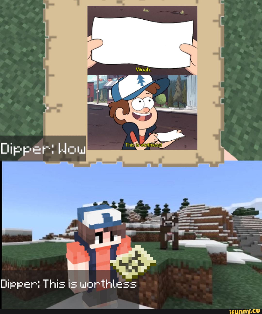 Dip pert Dipper: This is worthless - )