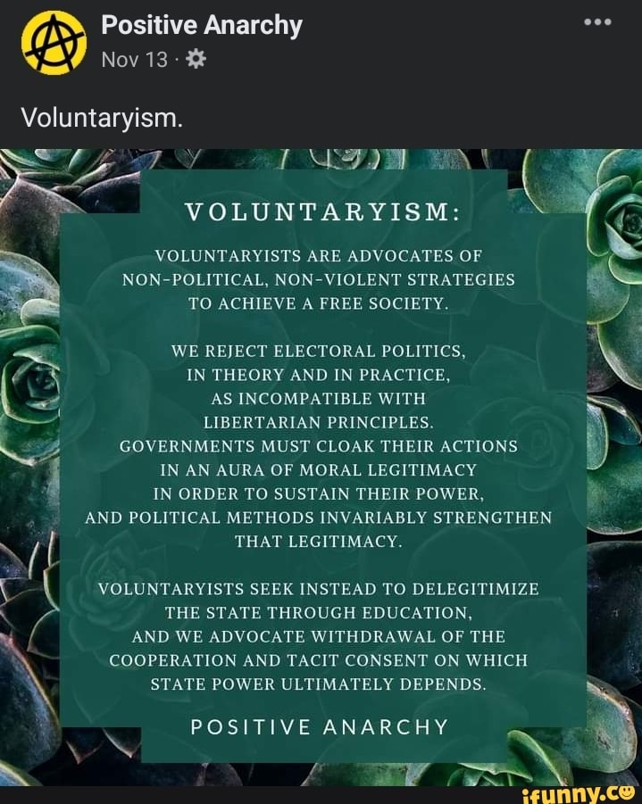 Voluntaryism memes. Best Collection of funny Voluntaryism pictures on ...