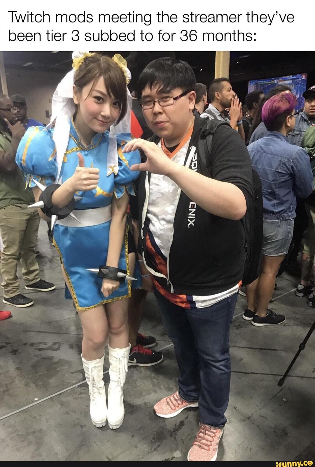 Twitch mods meeting the streamer they've been tier 3 subbed to for 36 ...