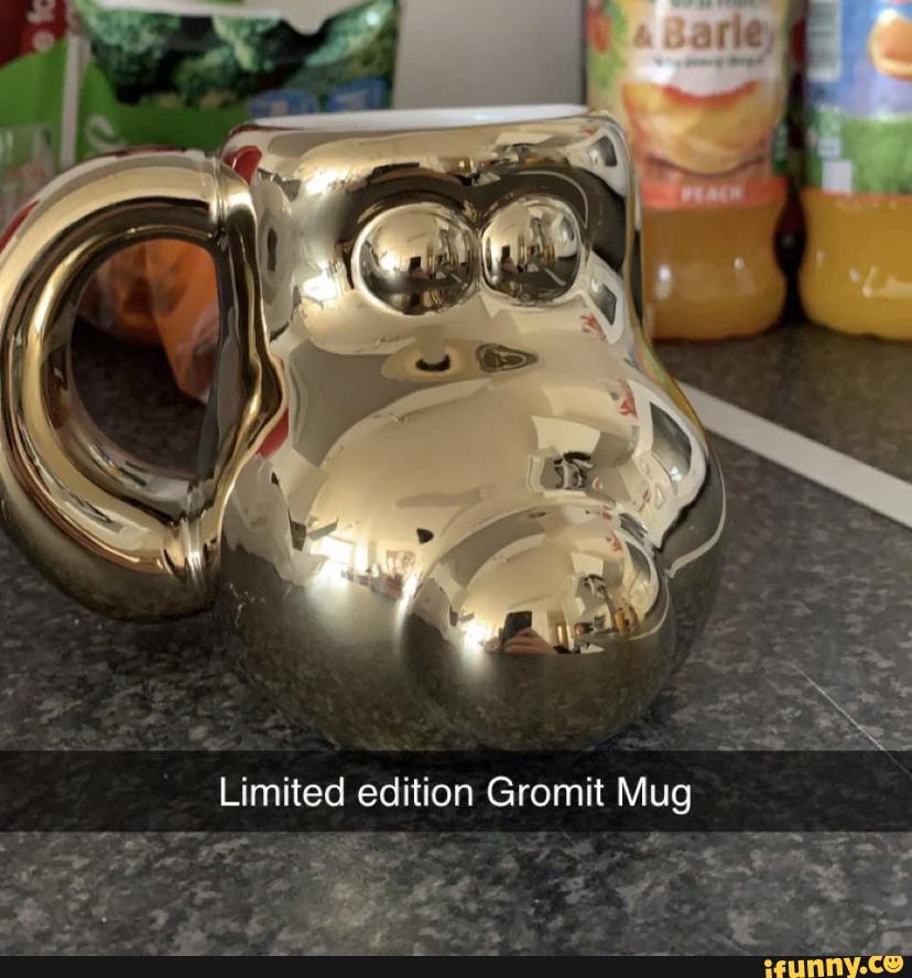 Ss Limited edition Gromit Mug - iFunny