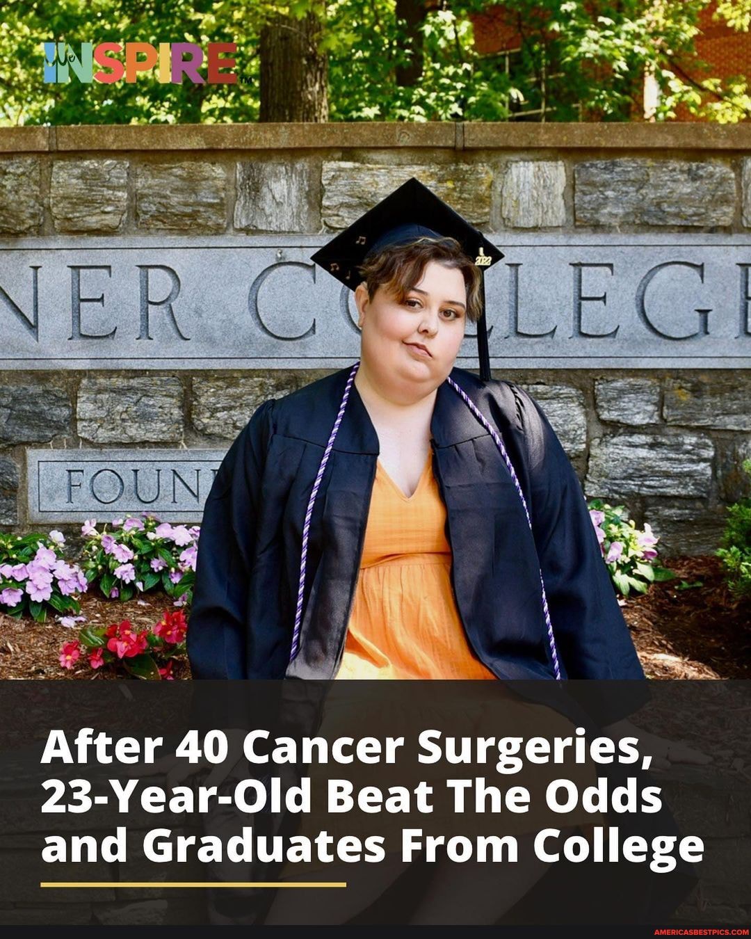 After 40 Cancer Surgeries, 23-Year-Old Beat The Odds and Graduates From ...