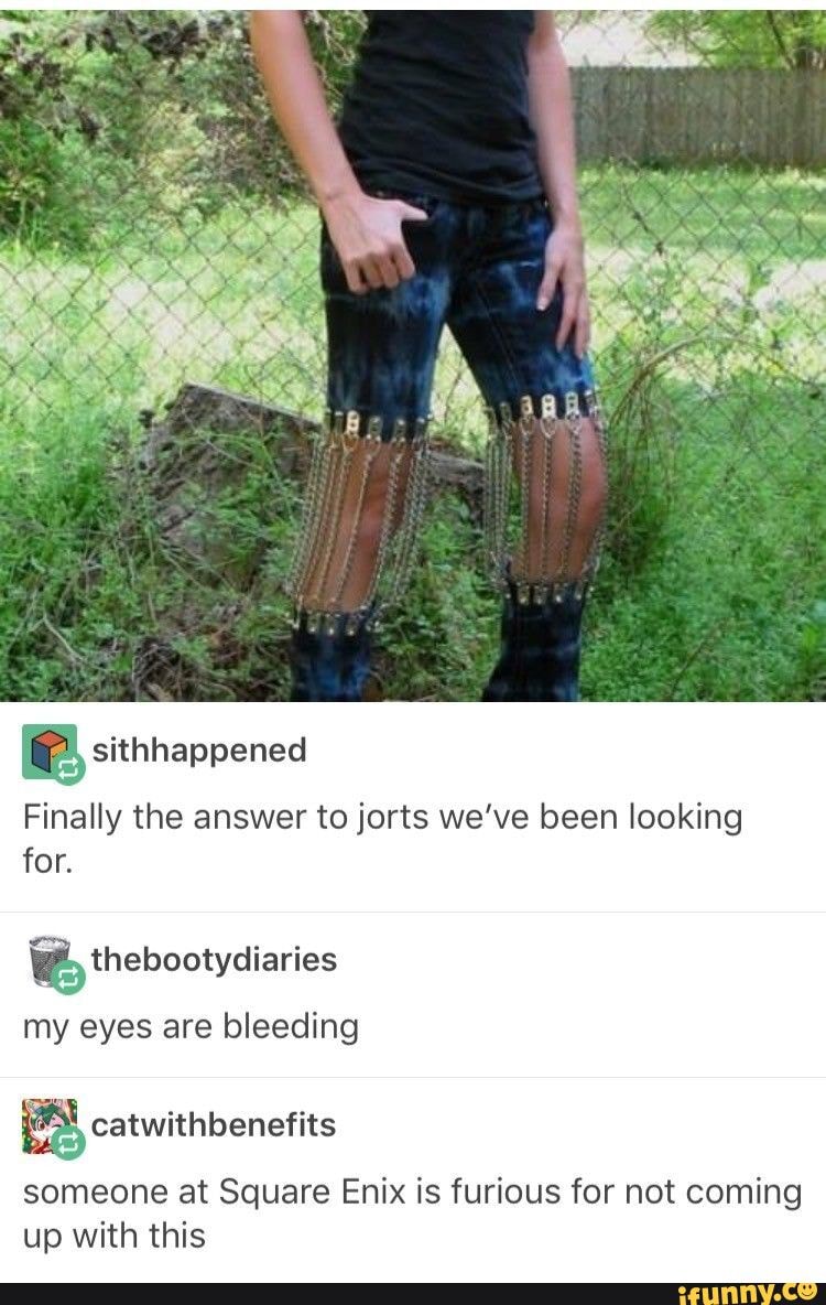 Meme compilation - Finally the answer to jorts we've been looking for ...