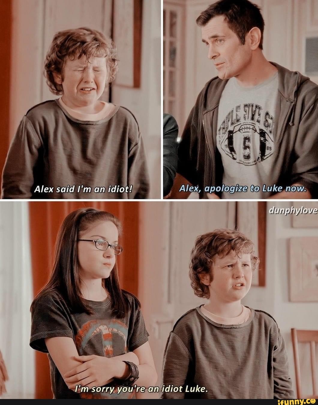 Alex said I'm an idiat! - )