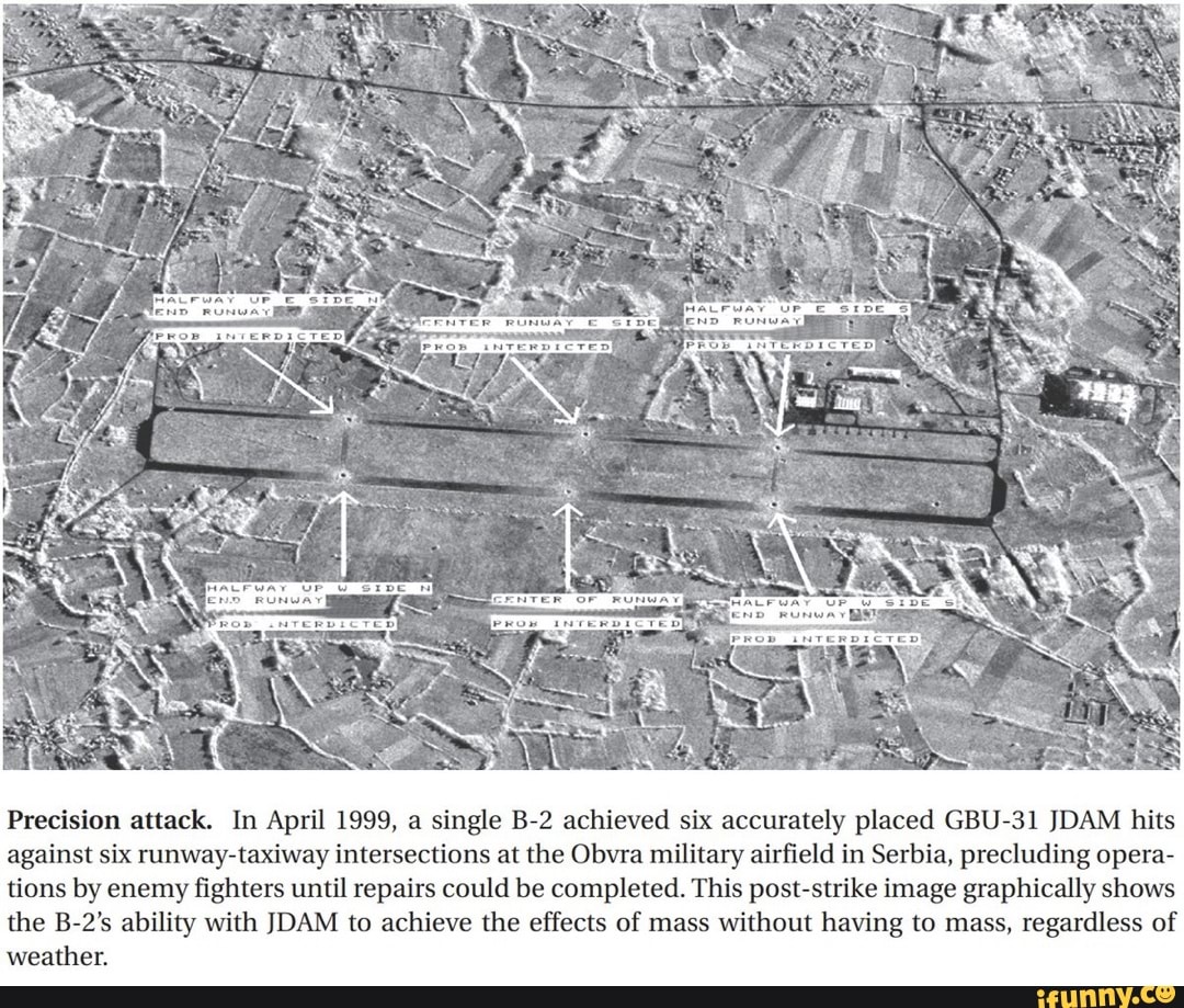Precision attack. In April 1999, a single achieved six accurately ...
