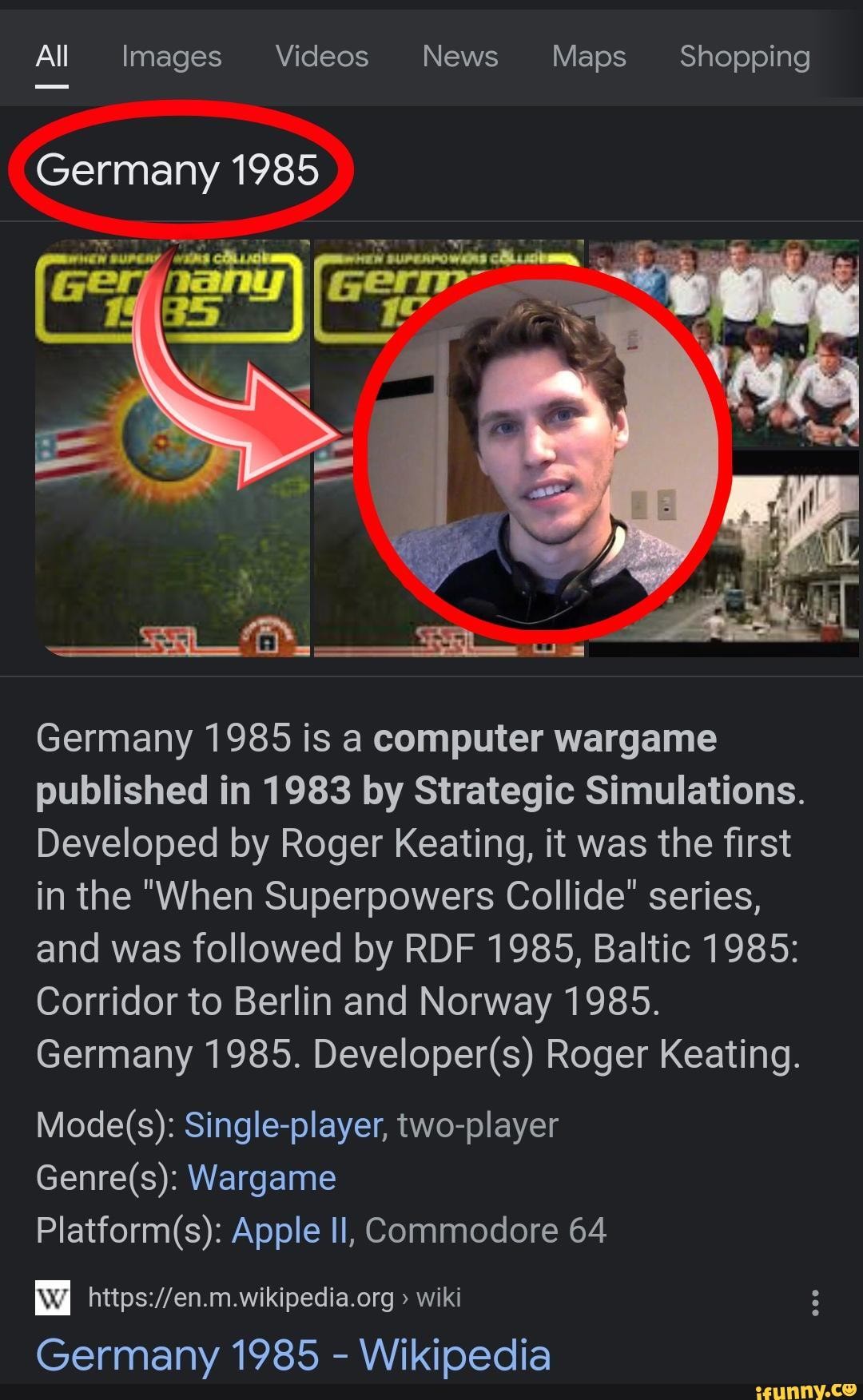 All Images Videos News Maps Shopping Germany 1985 Germany 1985 is a ...