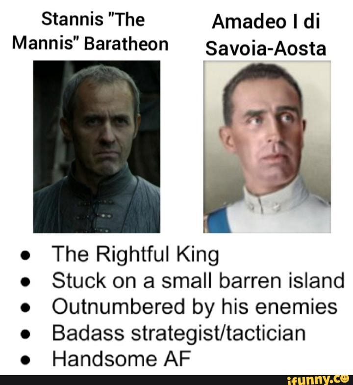 Stannis The Mannis Meme