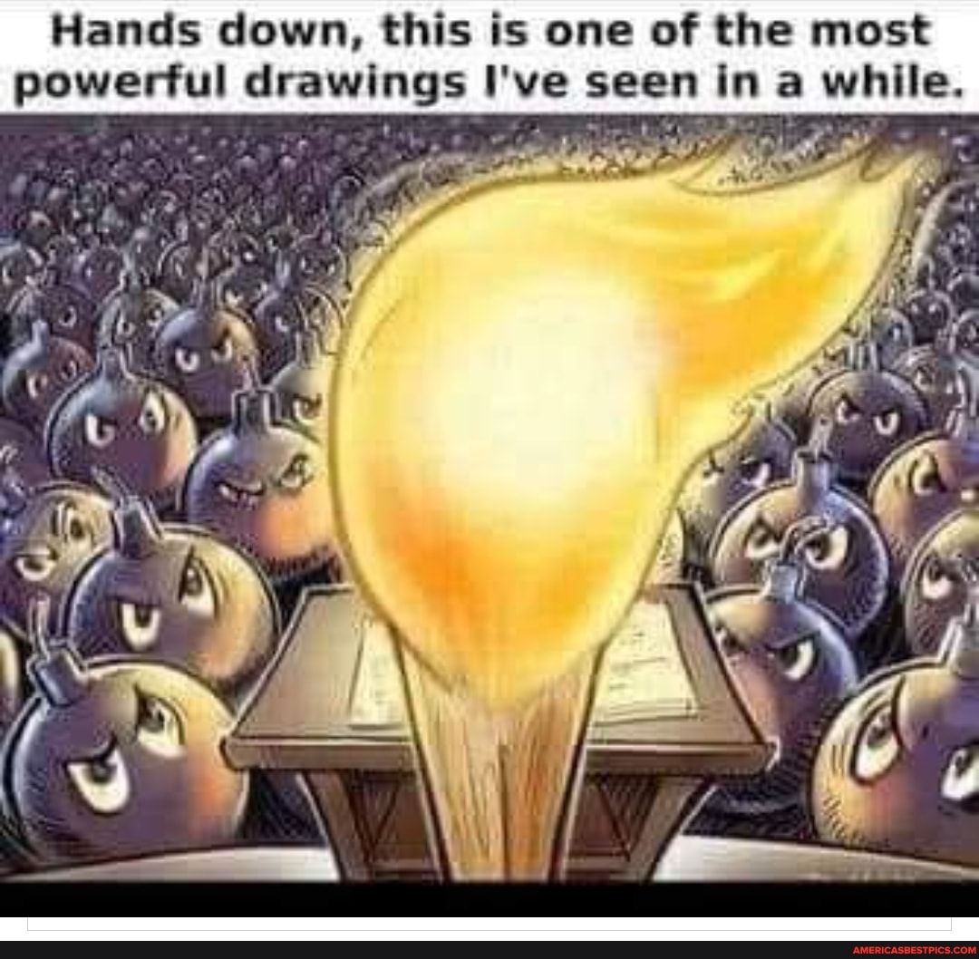 Hands down, this is one of the most powerful drawings I've seen in a ...