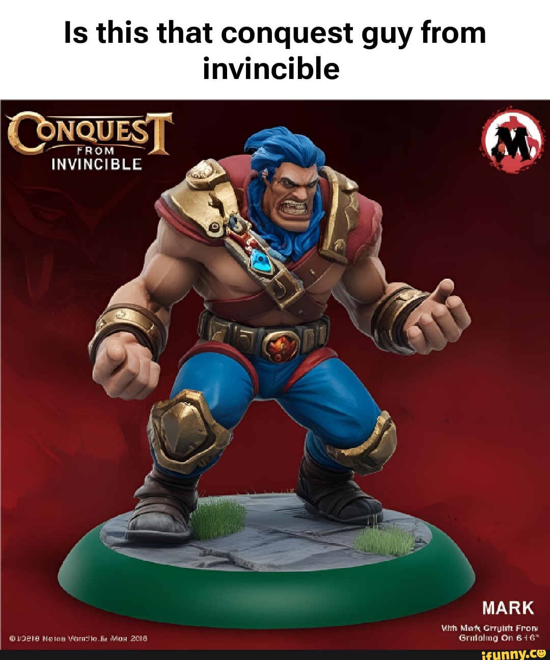 Is this that conquest guy from invincible CONQUEST FROM INVINCIBLE MARK ...