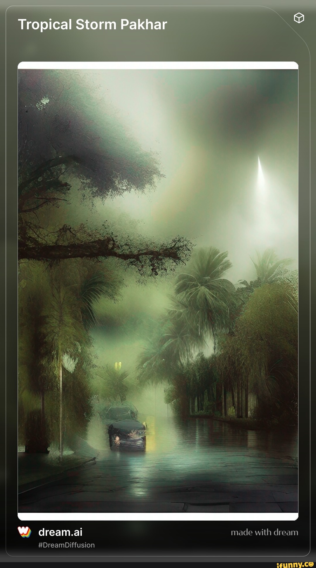 Tropical Storm Pakhar II WWW dream.ai made with dream #DreamDiffusion ...