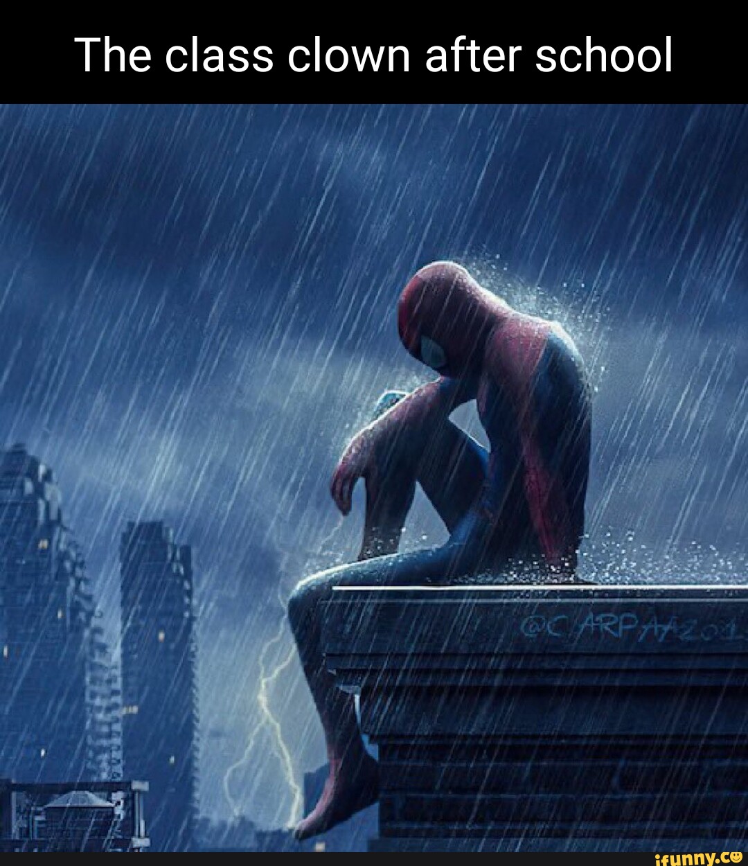 The class clown after school - iFunny