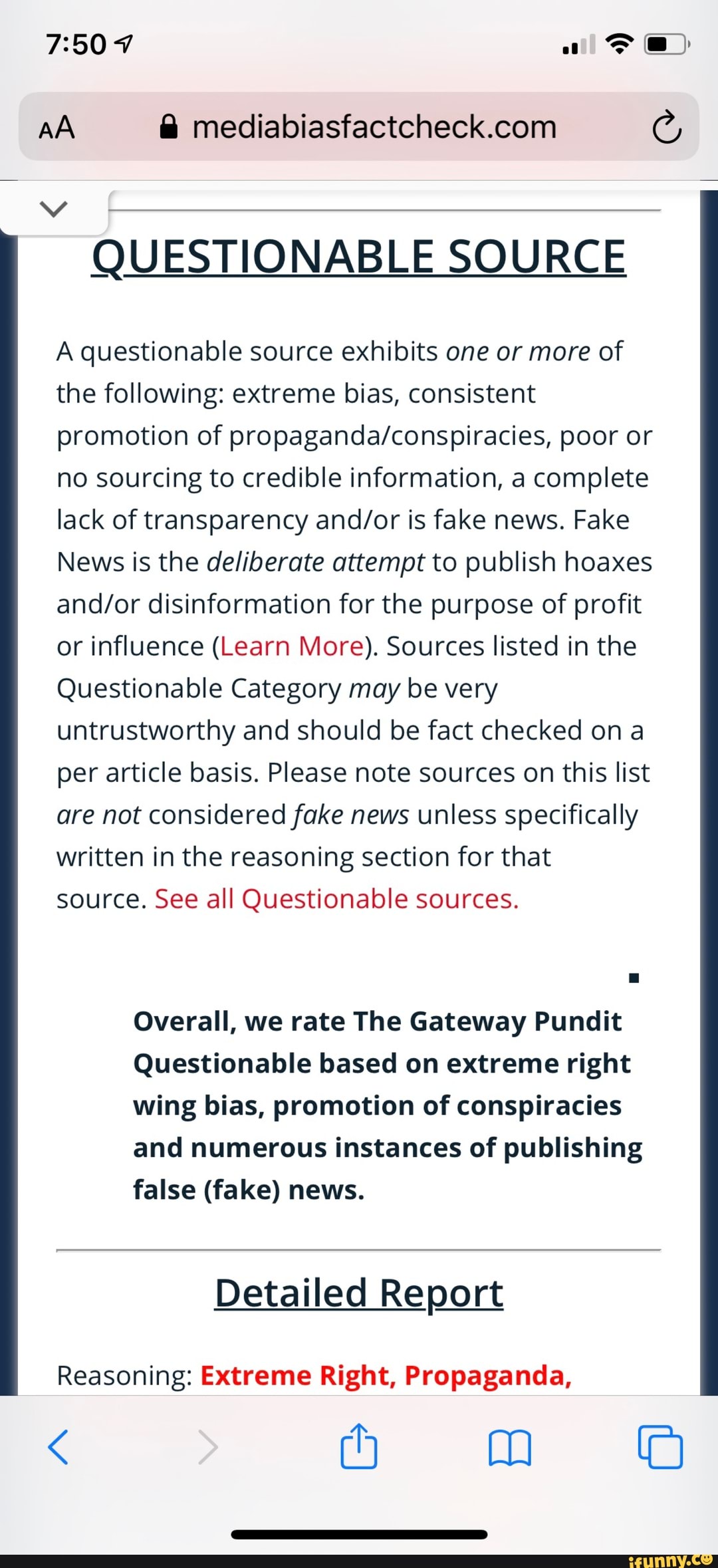 AA a mediabiasfactcheck.com a QUESTIONABLE SOURCE A questionable source ...