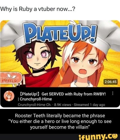 Why is Ruby a vtuber now...? [PlateUp!] Get SERVED with Ruby from RWBY ...