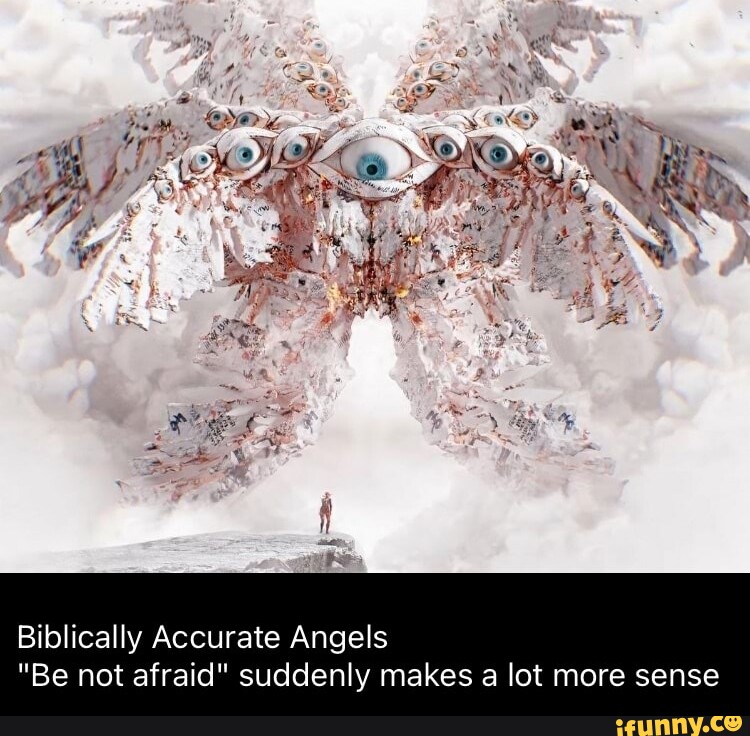 Biblically Accurate Angels "Be not afraid" suddenly makes a lot more ...