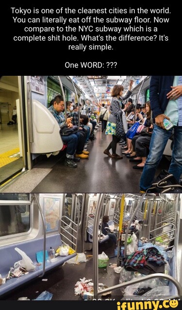 Tokyo is one of the cleanest cities in the world. You can literally eat ...