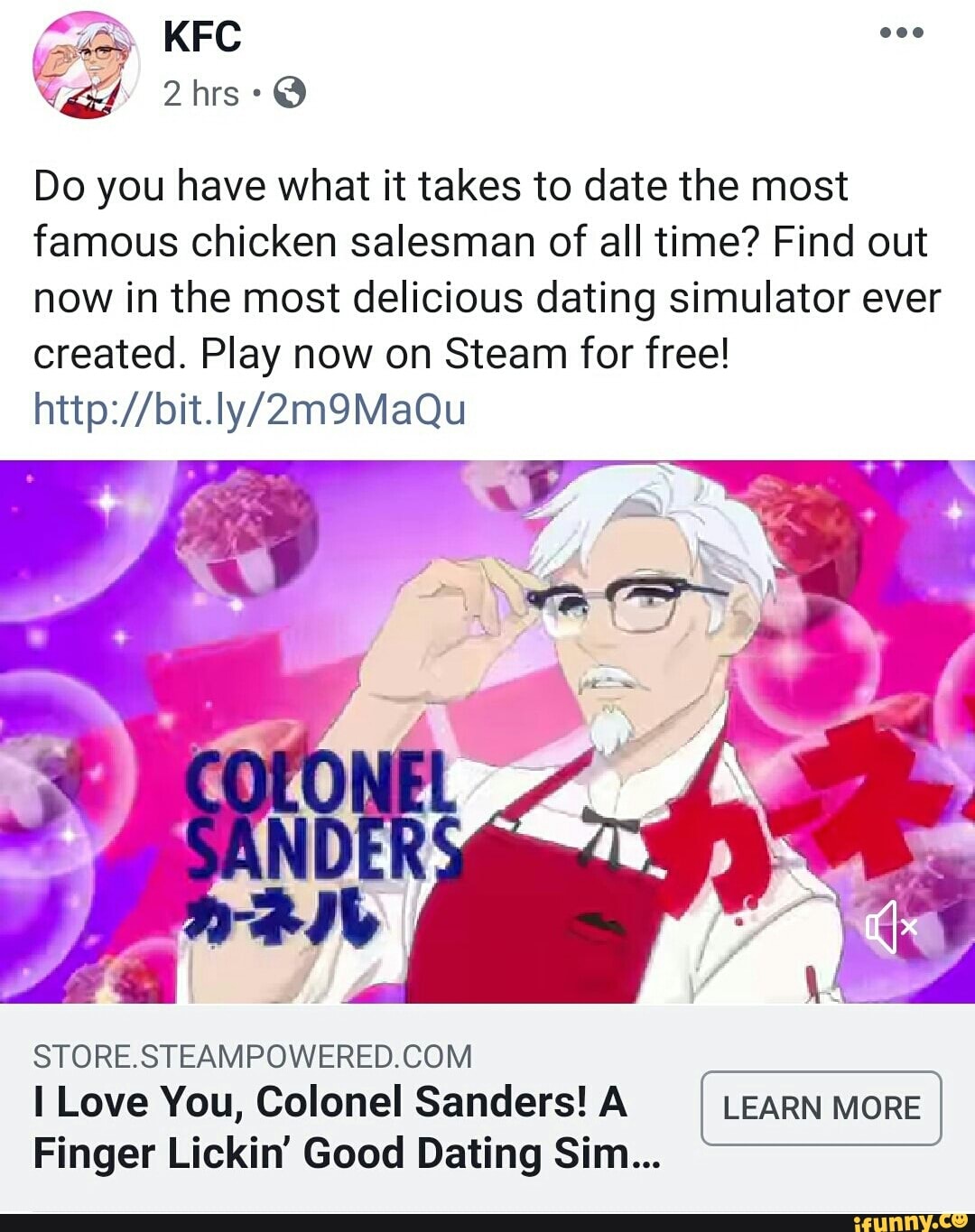 Do you have What it takes to date the most famous chicken salesman of ...