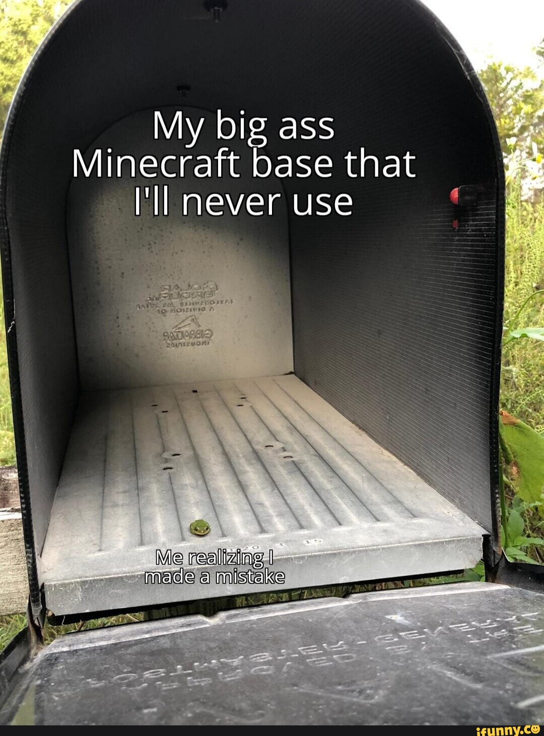 My big ass Minecraft base that I'll never use ~ Me realizing Made a ...