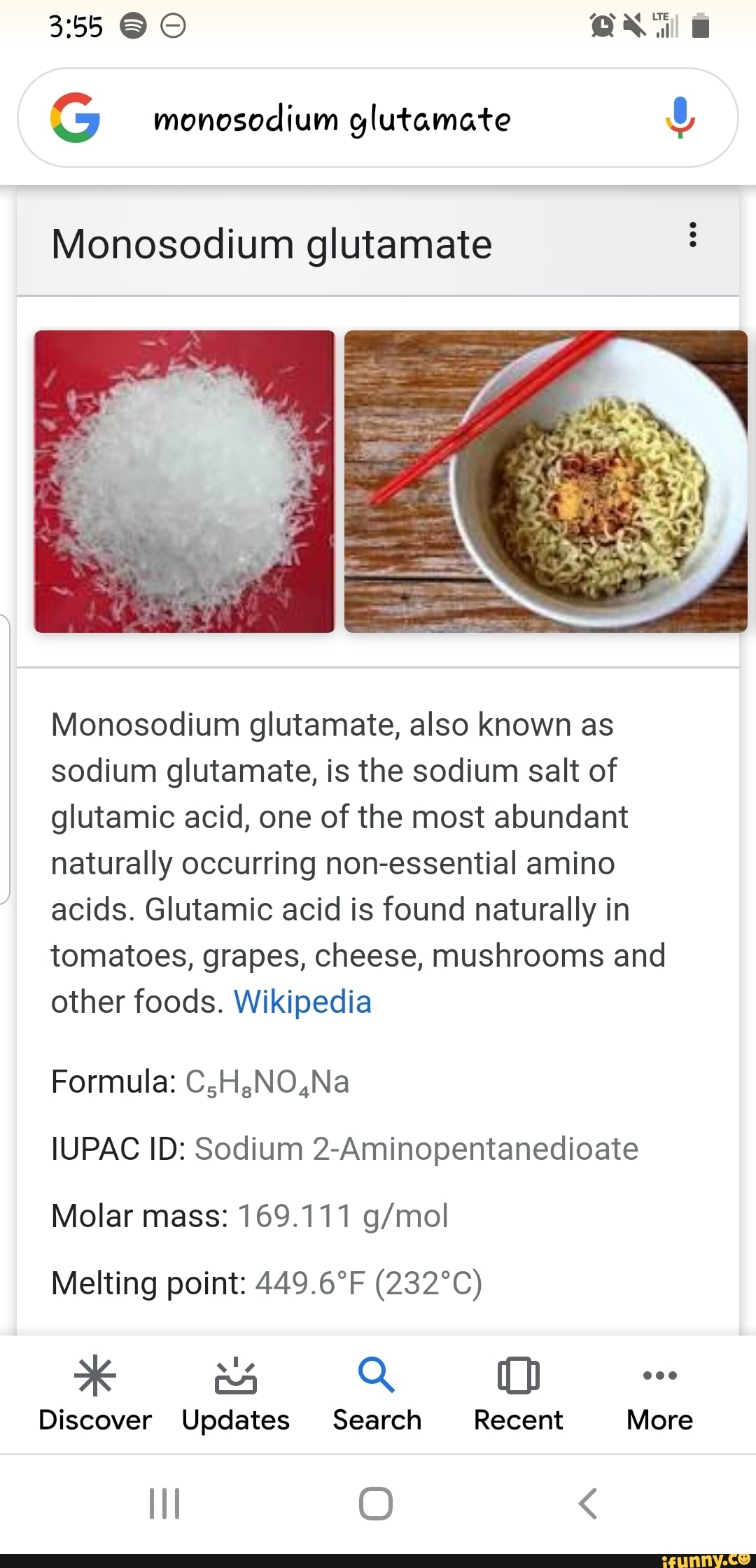 G monosodium glutamate Y Monosodium glutamate Monosodium glutamate ...