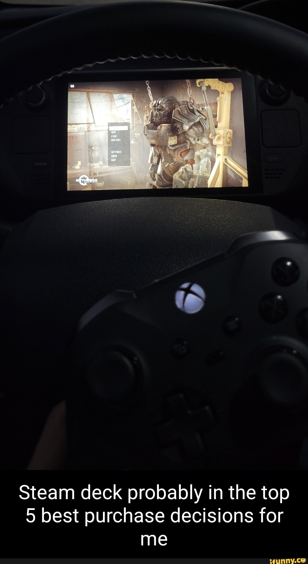 Steam deck probably in the top 5 best purchase decisions for me - iFunny