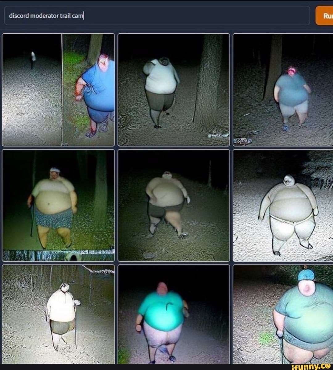 Discord moderator trail cam - iFunny